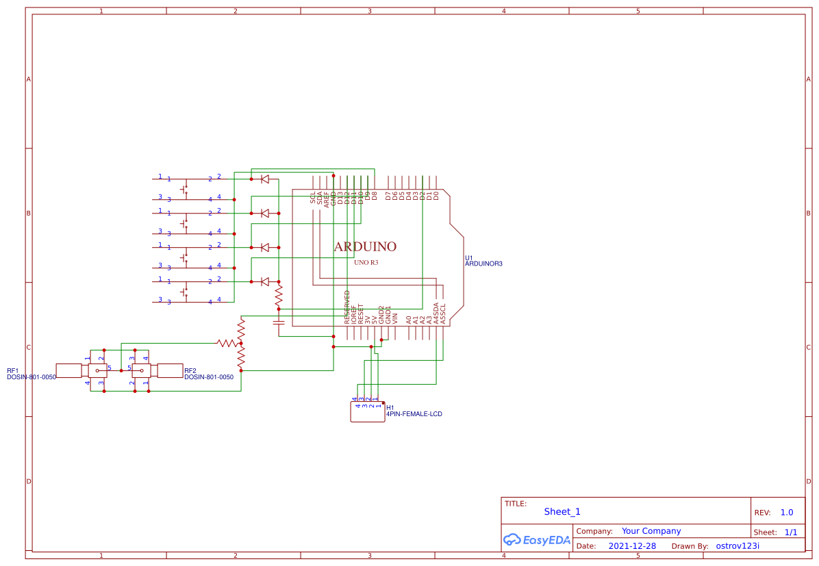 arduino uno ossiloskoop - OSHWLab