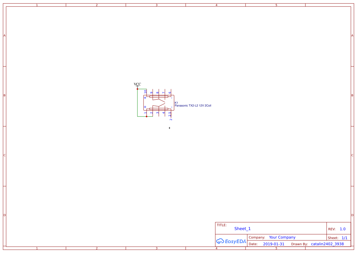 RelayBoard - EasyEDA open source hardware lab