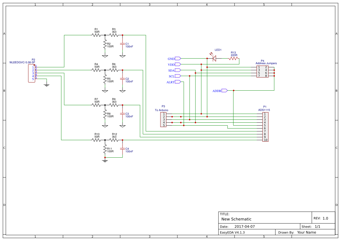 4-20mA Board 4ch I2C - OSHWLab