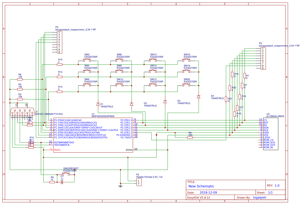 MSP430g2553_gas - (logalpetr) - EasyEDA open source hardware lab