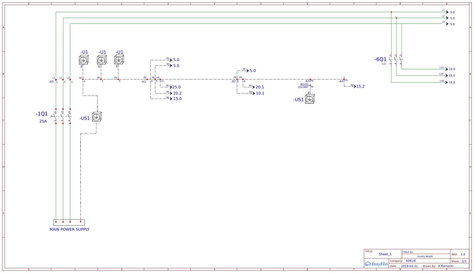 Glass Mixer - EasyEDA open source hardware lab