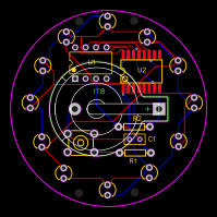 ATTiny_Clock - EasyEDA open source hardware lab
