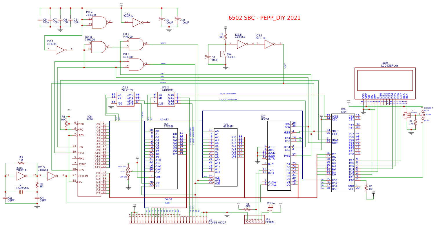 6502sbc - OSHWLab