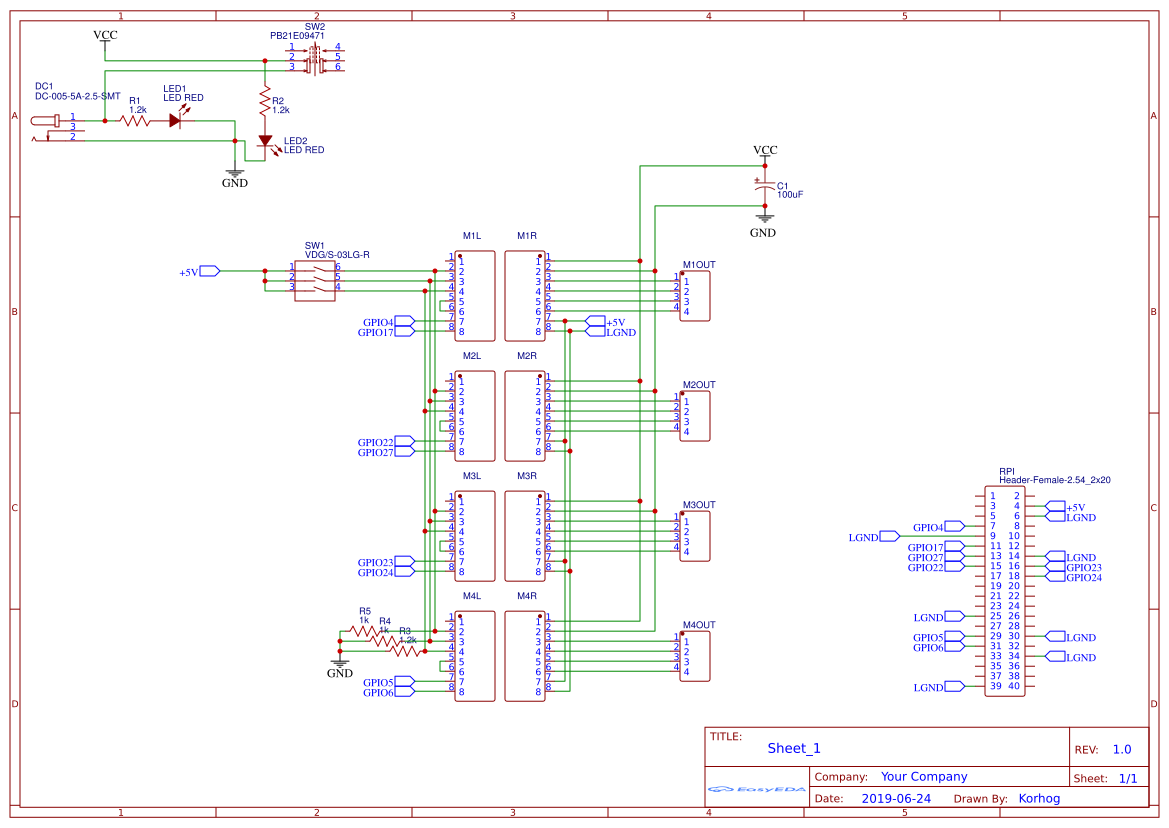 RPi-Shiled-Stepper - Platform for creating and sharing projects - OSHWLab