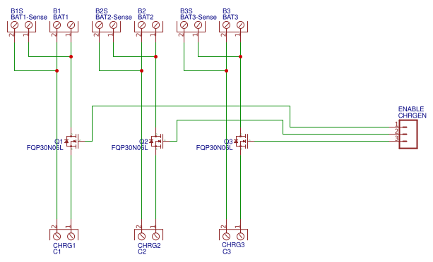 Charger Management Array Board - EasyEDA open source hardware lab