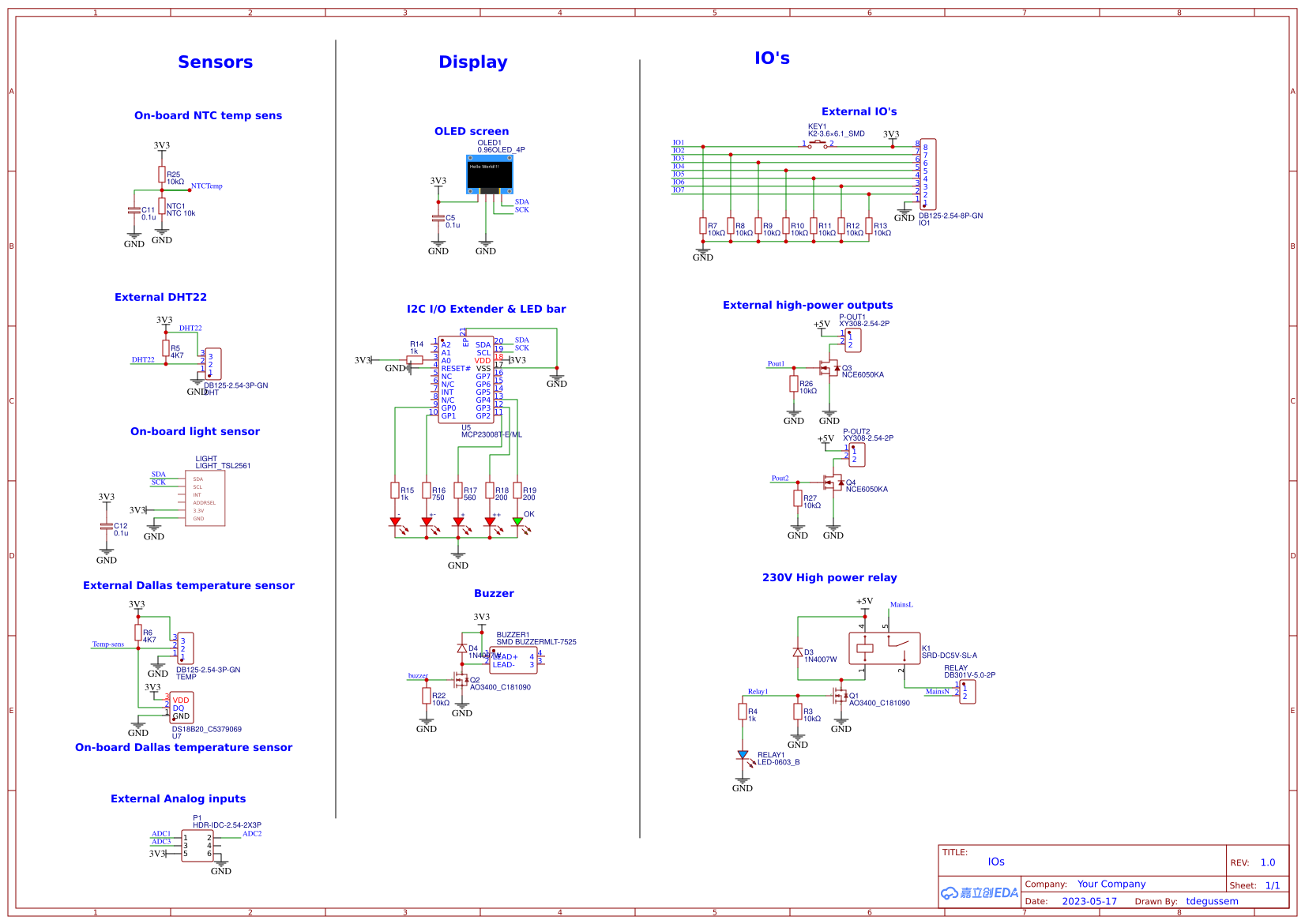 ESP Casa - EasyEDA open source hardware lab