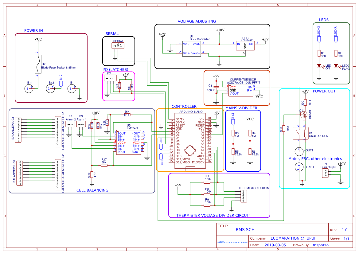 SEM BMS - EasyEDA open source hardware lab