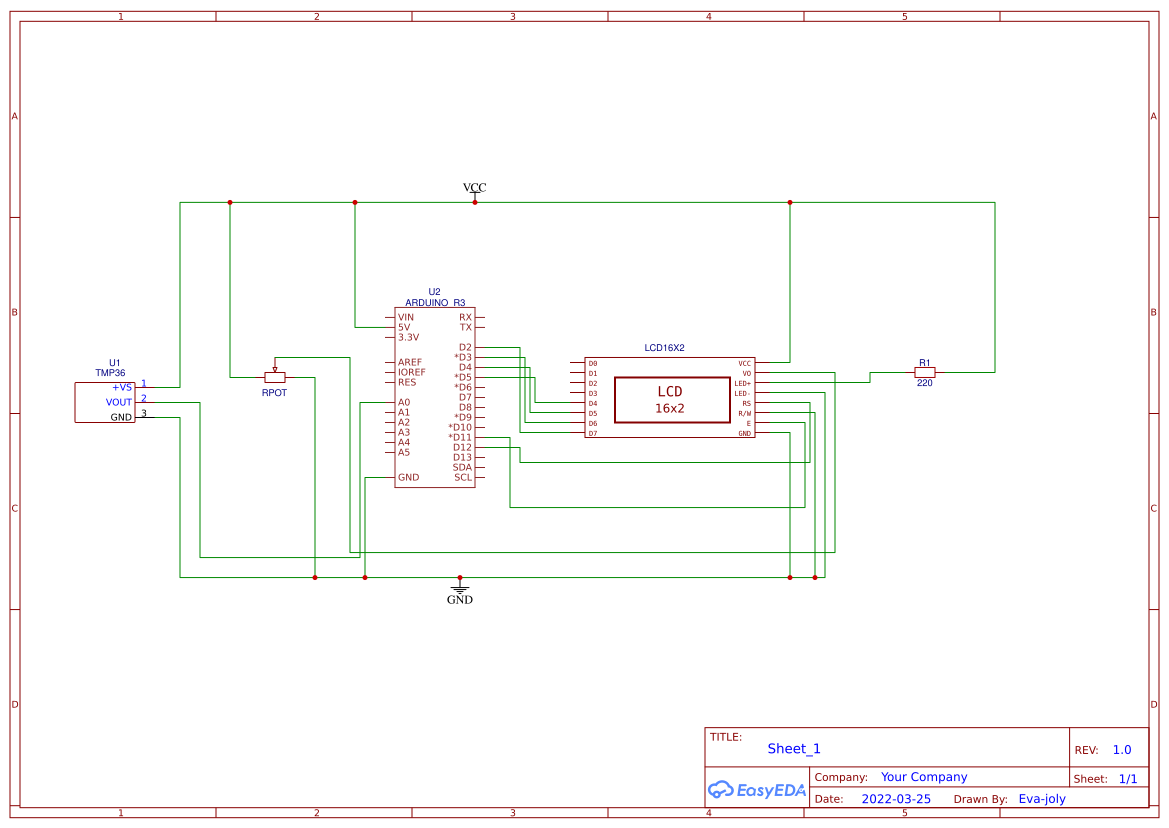 Arduino Projet 6 - EasyEDA open source hardware lab