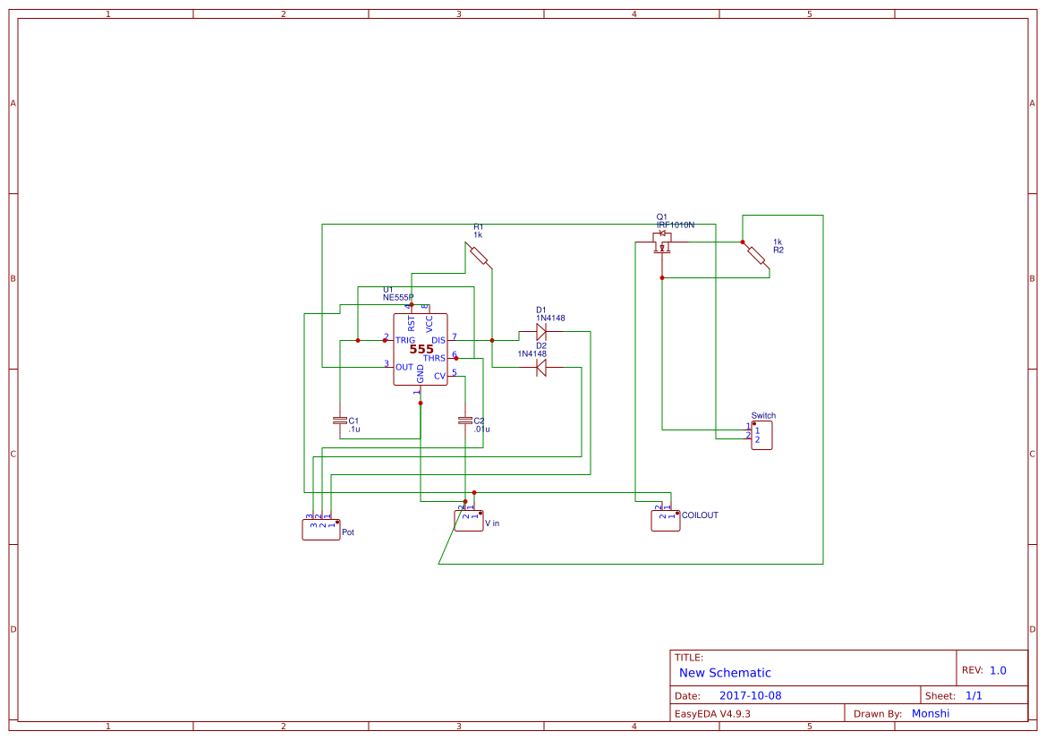 555 PWM mod - EasyEDA open source hardware lab