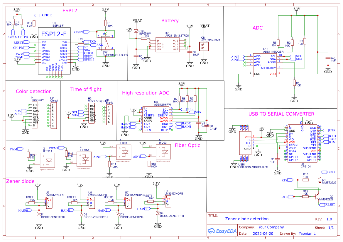Color_fiber_zener_distance_detection copy - EasyEDA open source ...