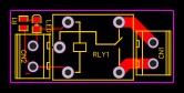 10 relays panel - OSHWLab