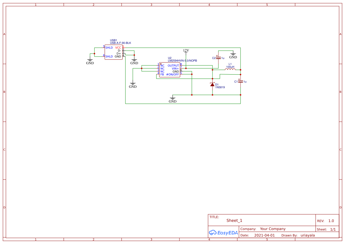 usb proyecto - EasyEDA open source hardware lab
