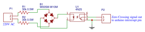 Zero crossing detector - OSHWLab