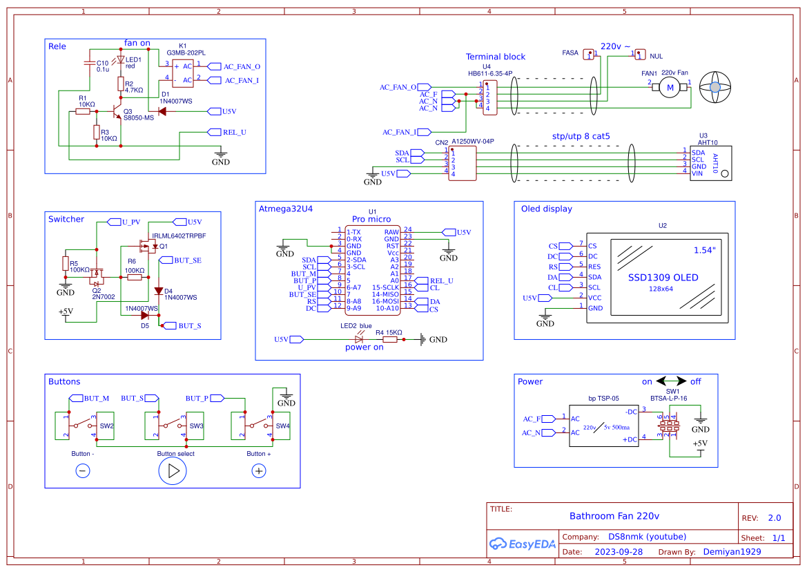 Bathroom Fan - OSHWLab