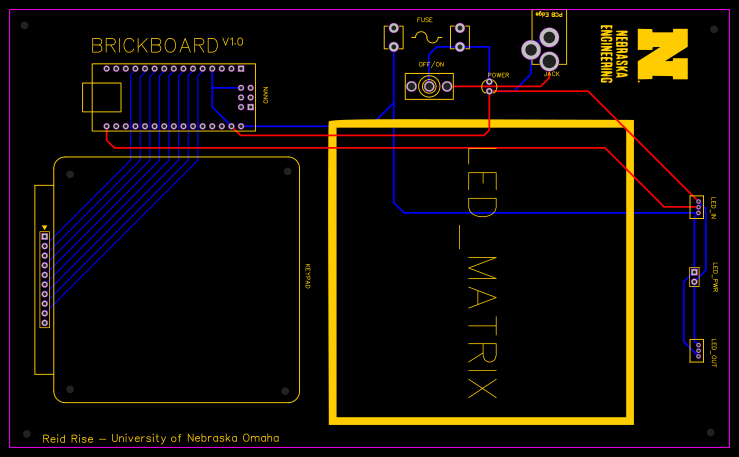 BrickBoard - EasyEDA open source hardware lab
