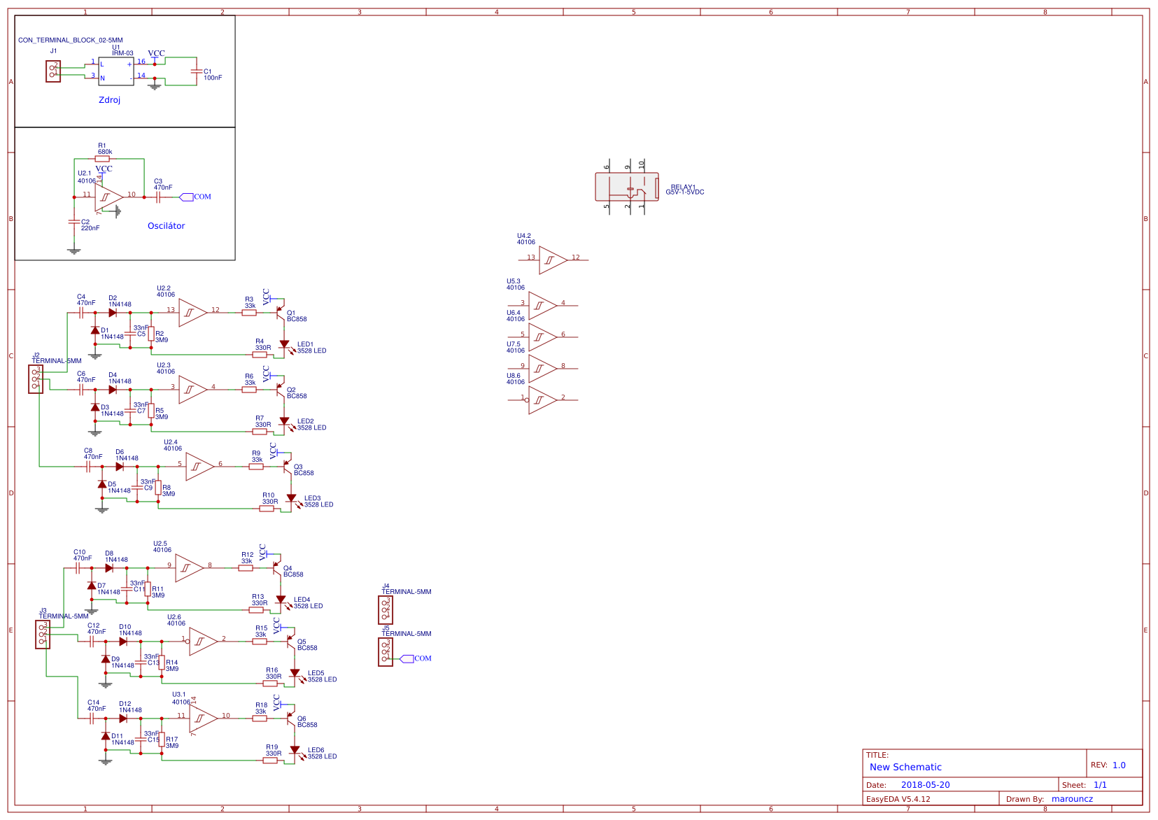 Water level sensor (Robert) - EasyEDA open source hardware lab
