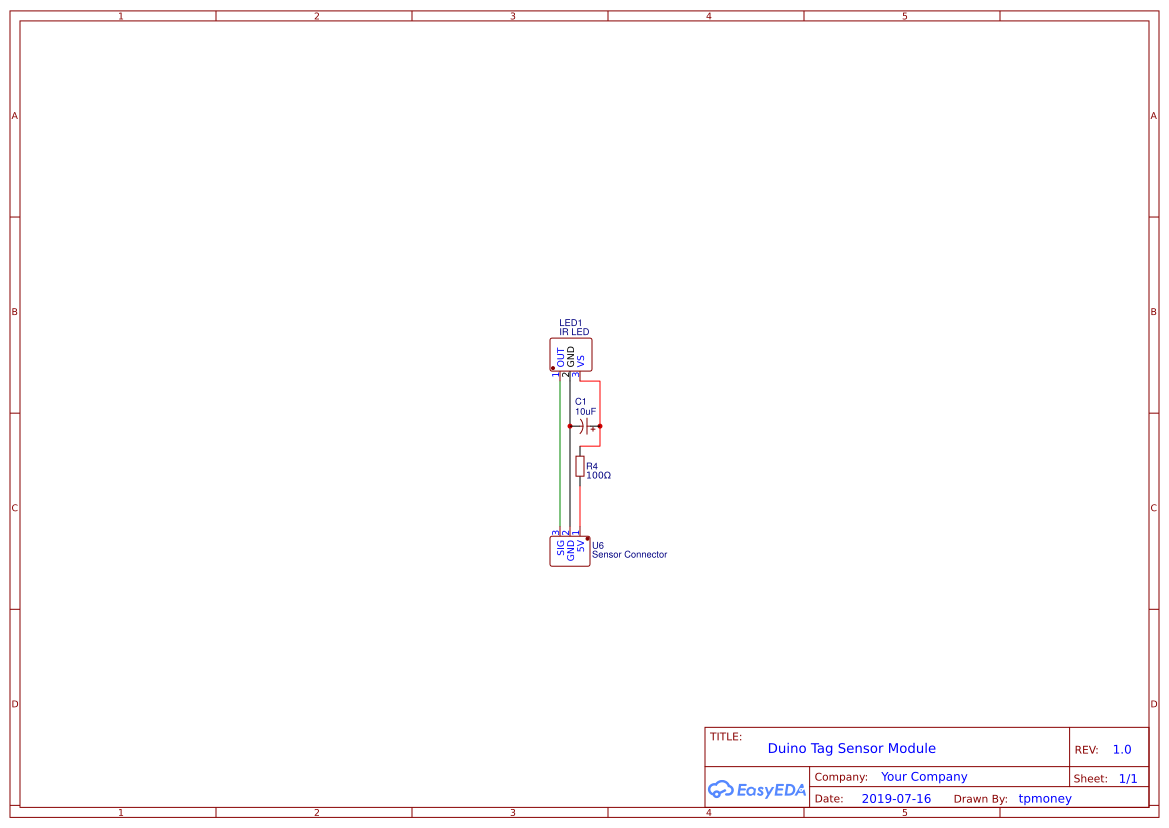 Duino Tag - EasyEDA open source hardware lab