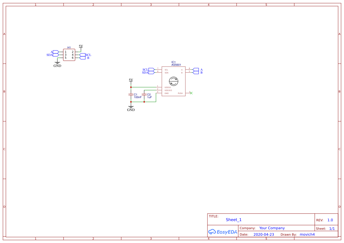 ENCODER AS5601 - OSHWLab