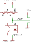 SparkFun Line Sensor Breakout - QRE1113 (Analog) - OSHWLab