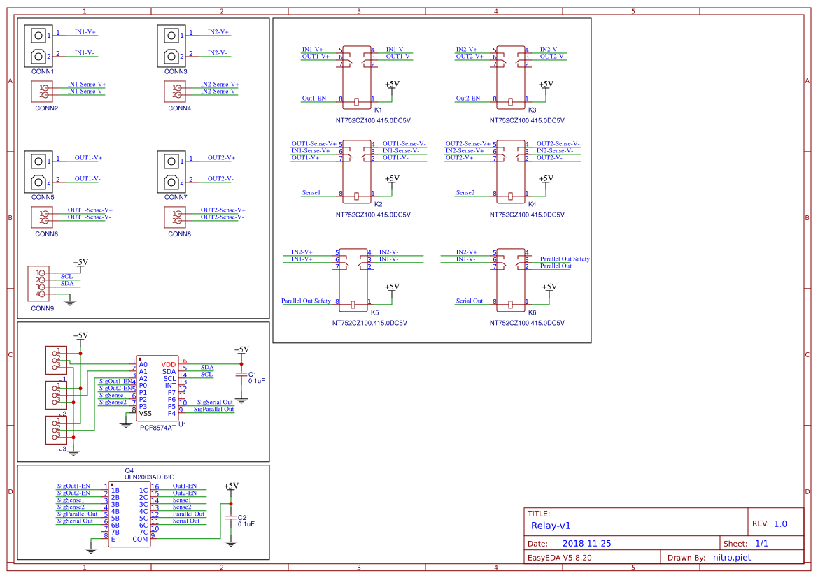 PSU-relay - EasyEDA open source hardware lab