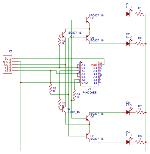 Led Cube 4x4x4 - OSHWLab
