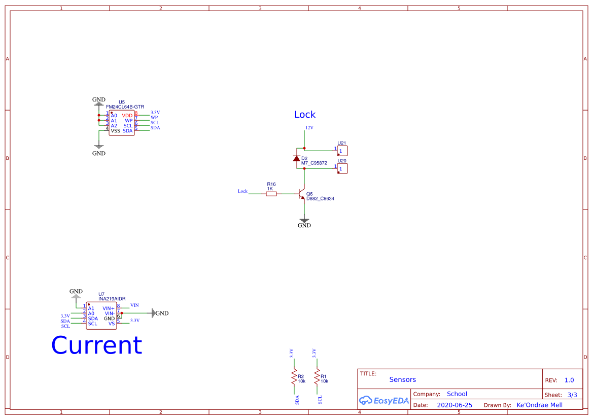 ESP32_Lock_v2 - EasyEDA open source hardware lab