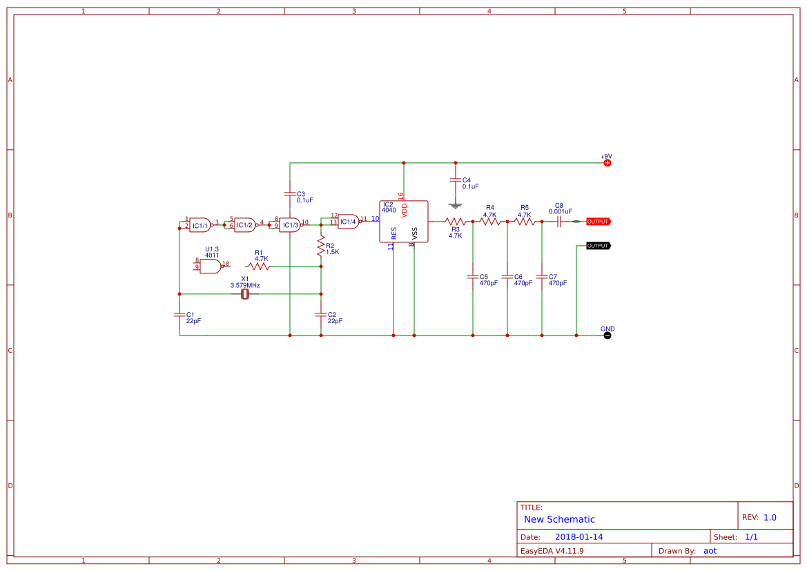 Simple IF signal generator circuit using CMOS IC - EasyEDA open source ...