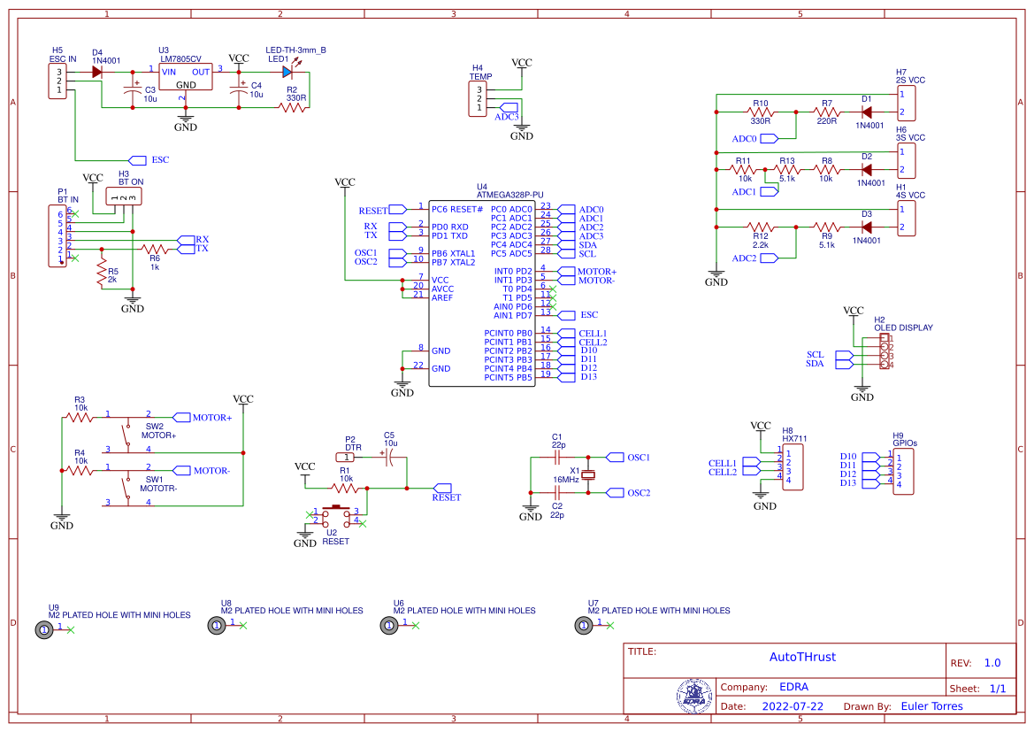 AutoThrust_v1 - EasyEDA open source hardware lab