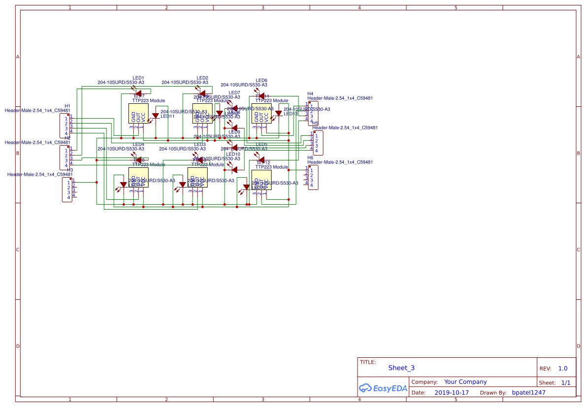 Touch Relay - EasyEDA open source hardware lab