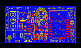 Neopixel LED strip controller copy copy - OSHWLab