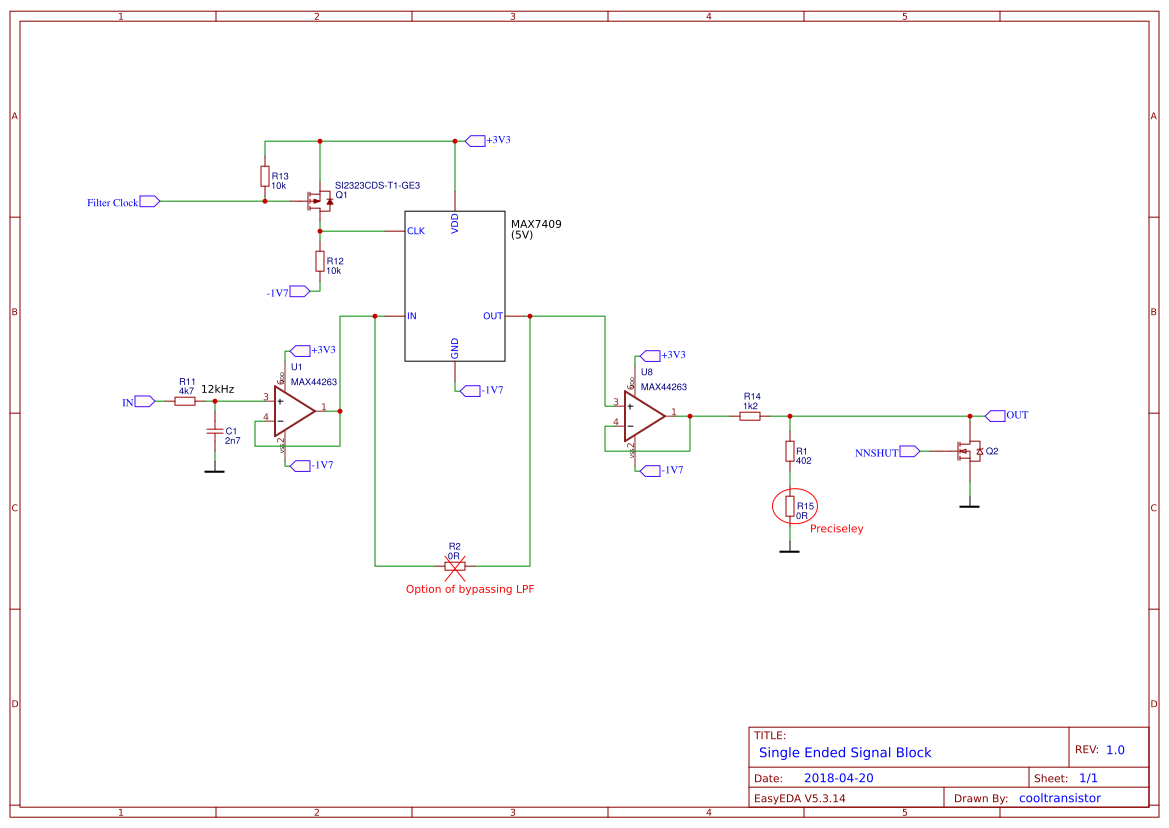 HV-Rev3 SingleEnded - EasyEDA open source hardware lab