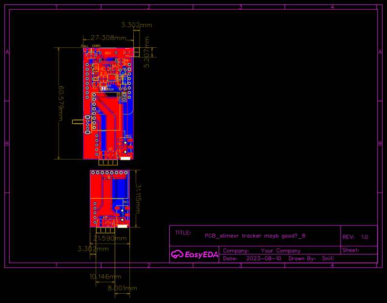 slimevr tracker mayb good? - EasyEDA open source hardware lab