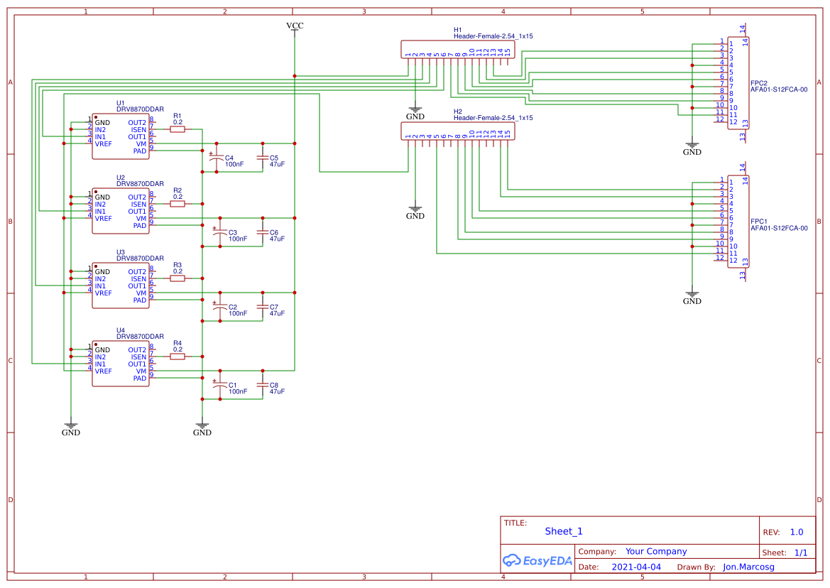 LineRacing ESP32 Shield - OSHWLab