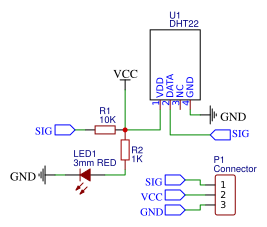 DHT22-Module - Platform for creating and sharing projects - OSHWLab