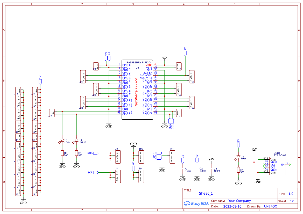 RASPBERRY_PI_PICO_BOARD - OSHWLab