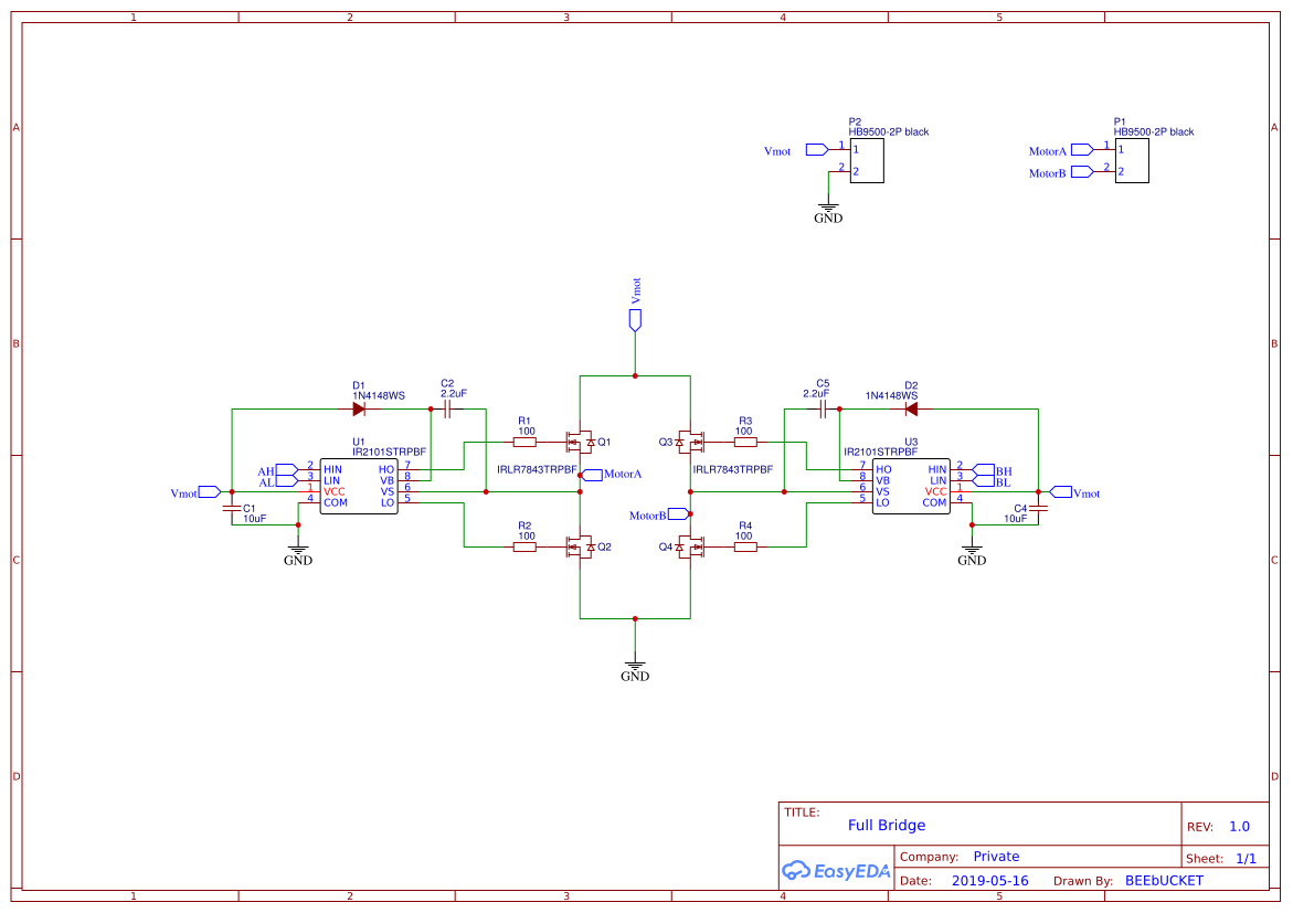 ROV H-Bridge - OSHWLab