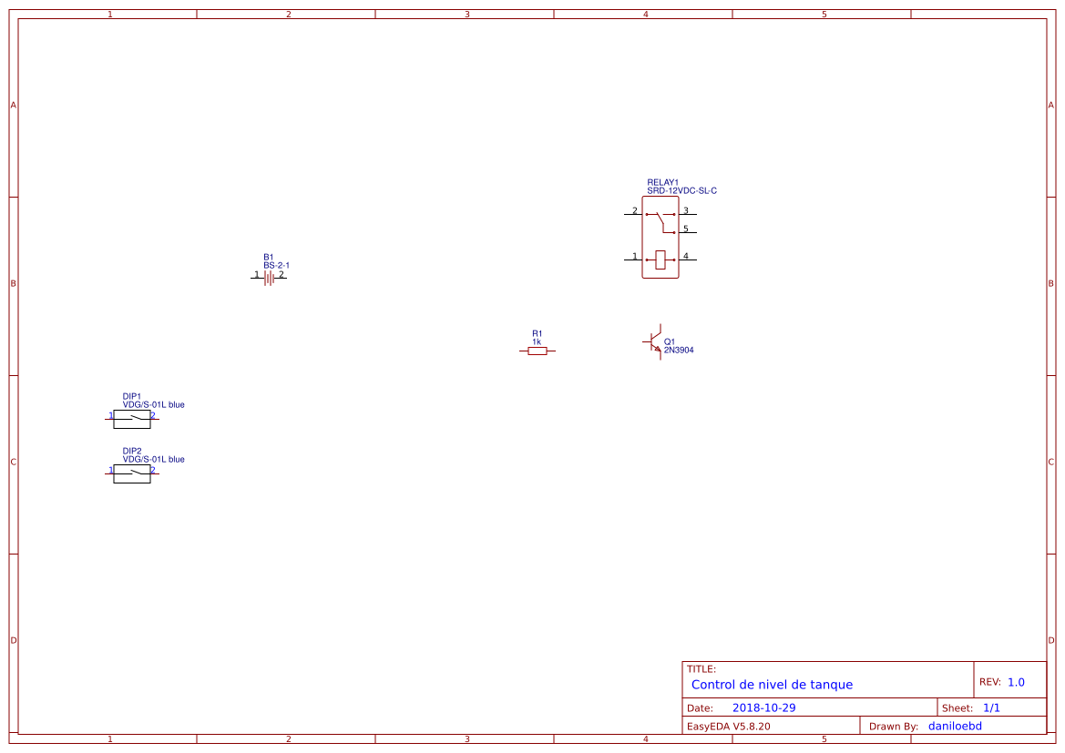 Control llenado vaciado tanque - OSHWLab