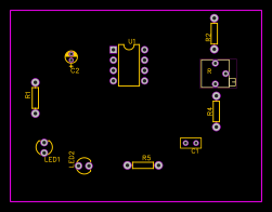 LED Flasher - EasyEDA open source hardware lab