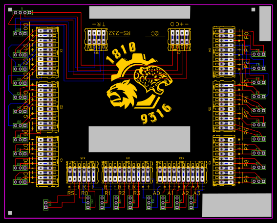 Roborio WAGO adapter - EasyEDA open source hardware lab