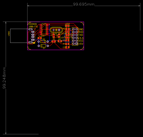 YA-CH340G-USB-TTL-RD - EasyEDA open source hardware lab