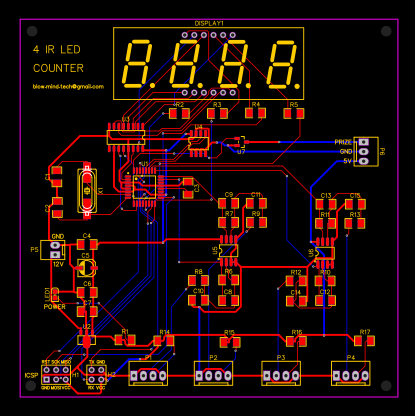 Toy counter (MIEM production) - Platform for creating and sharing projects - OSHWLab