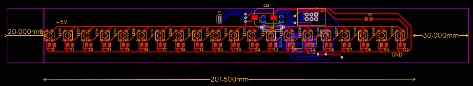 WS2812B line copy - EasyEDA open source hardware lab