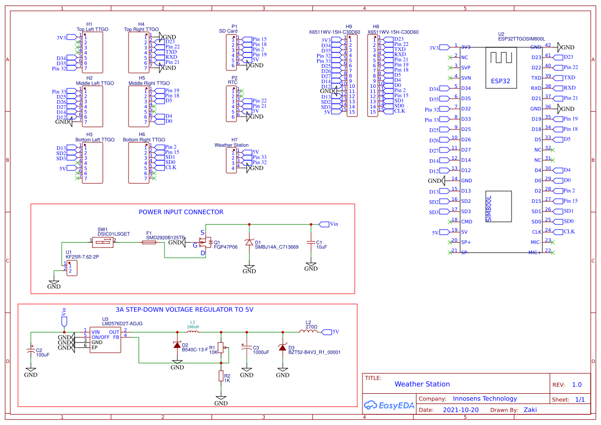 Weather Station - OSHWLab