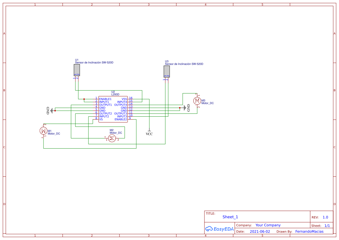 Práctica #3 Control del giro - EasyEDA open source hardware lab