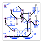 Blinking LED2 - EasyEDA open source hardware lab