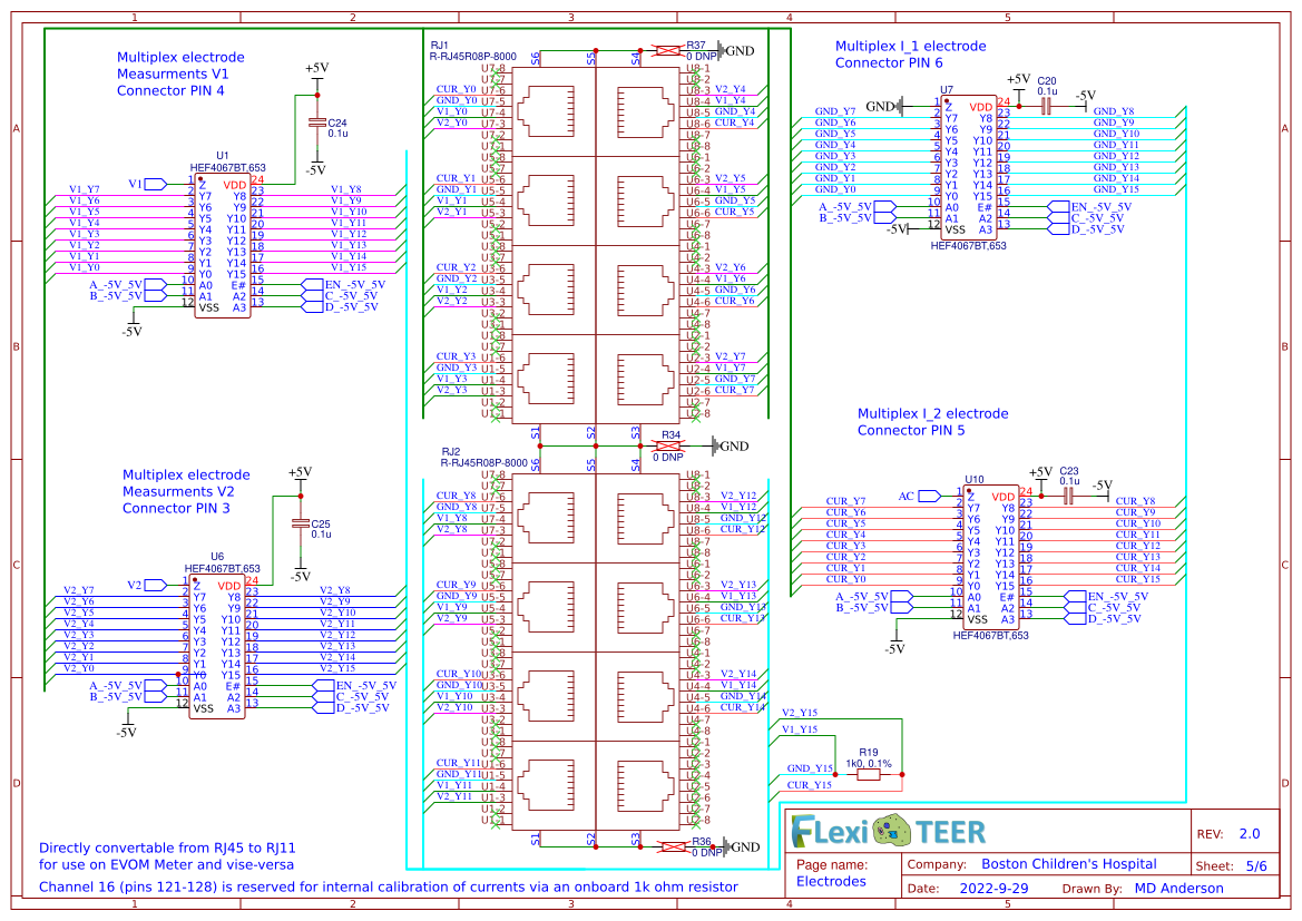 Flexi-TEER - EasyEDA open source hardware lab