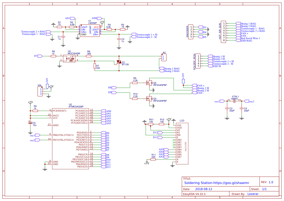 Soldering Station - OSHWLab