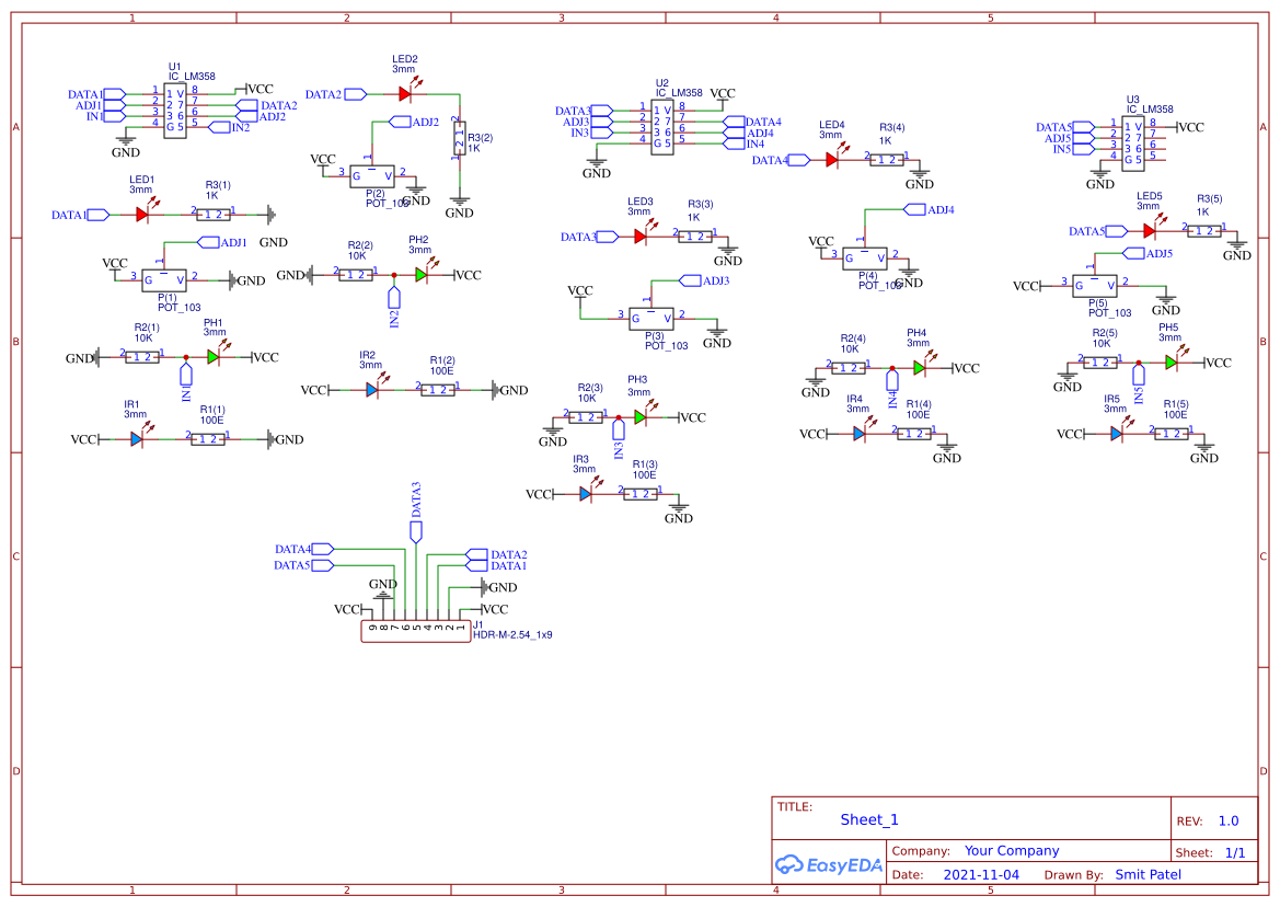 5_channel_IR - EasyEDA open source hardware lab