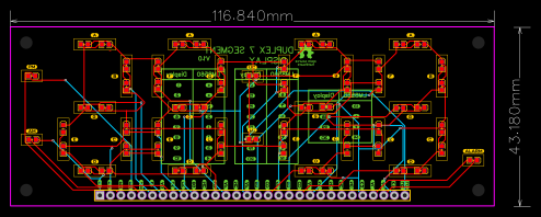Duplex 7 segment Display - EasyEDA open source hardware lab