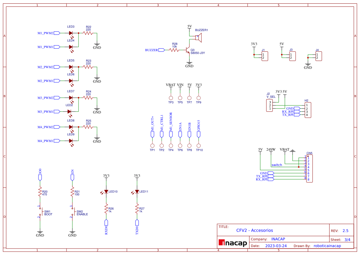 CFV-2 Robot Controller Board - OSHWLab